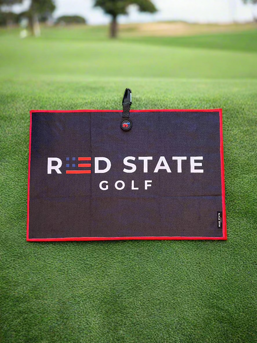 GOLF TOWELS – RED STATE GOLF