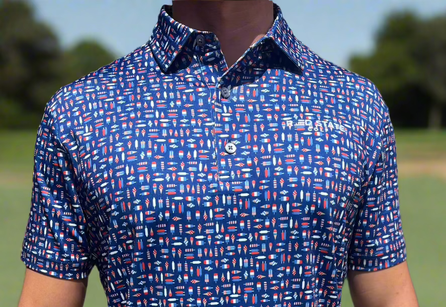 POLOS – RED STATE GOLF